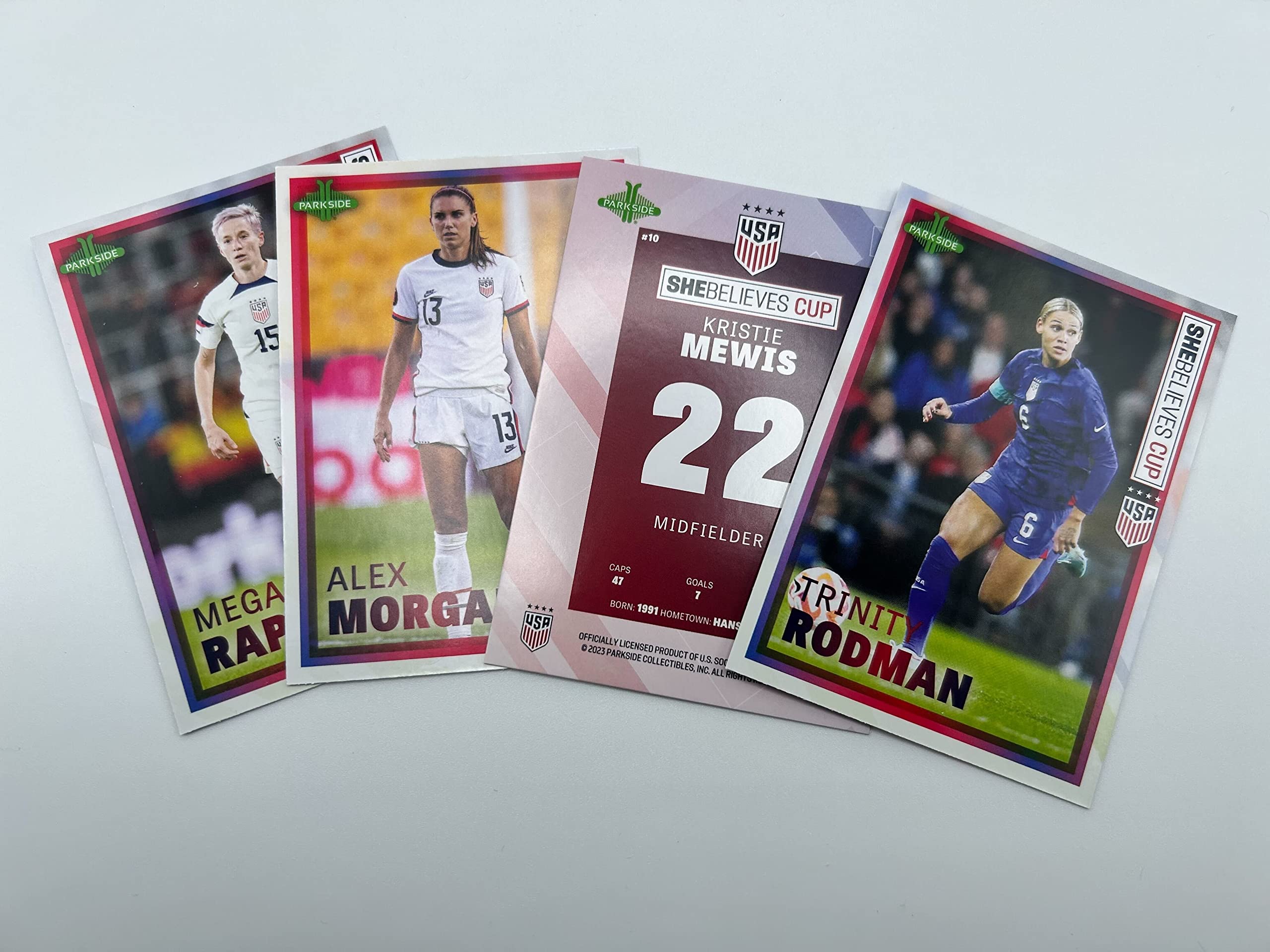 Parkside 2023 U.S. Women's National Team SheBelieves Cup Team Set