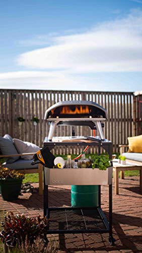ooni Utility Box Medium β Durable Stainless Steel Utility Box - Fits onto Medium Modular Table or Used as Standalone Outdoor Kitchen Storage β Sleek Outdoor Kitchen Storage Solution