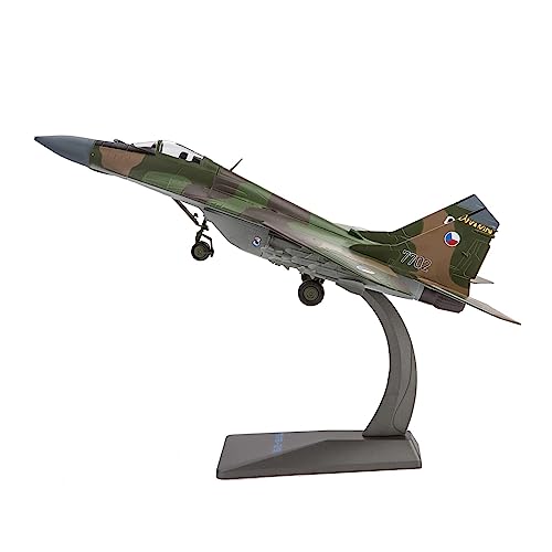 NUOTIE 1/48 Russian Mikoyan Mig-29 Fulcrum Fighter Attack Pre-Build Diecast Military Aircraft Model Display Model Aircraft for Display Collection or Gift