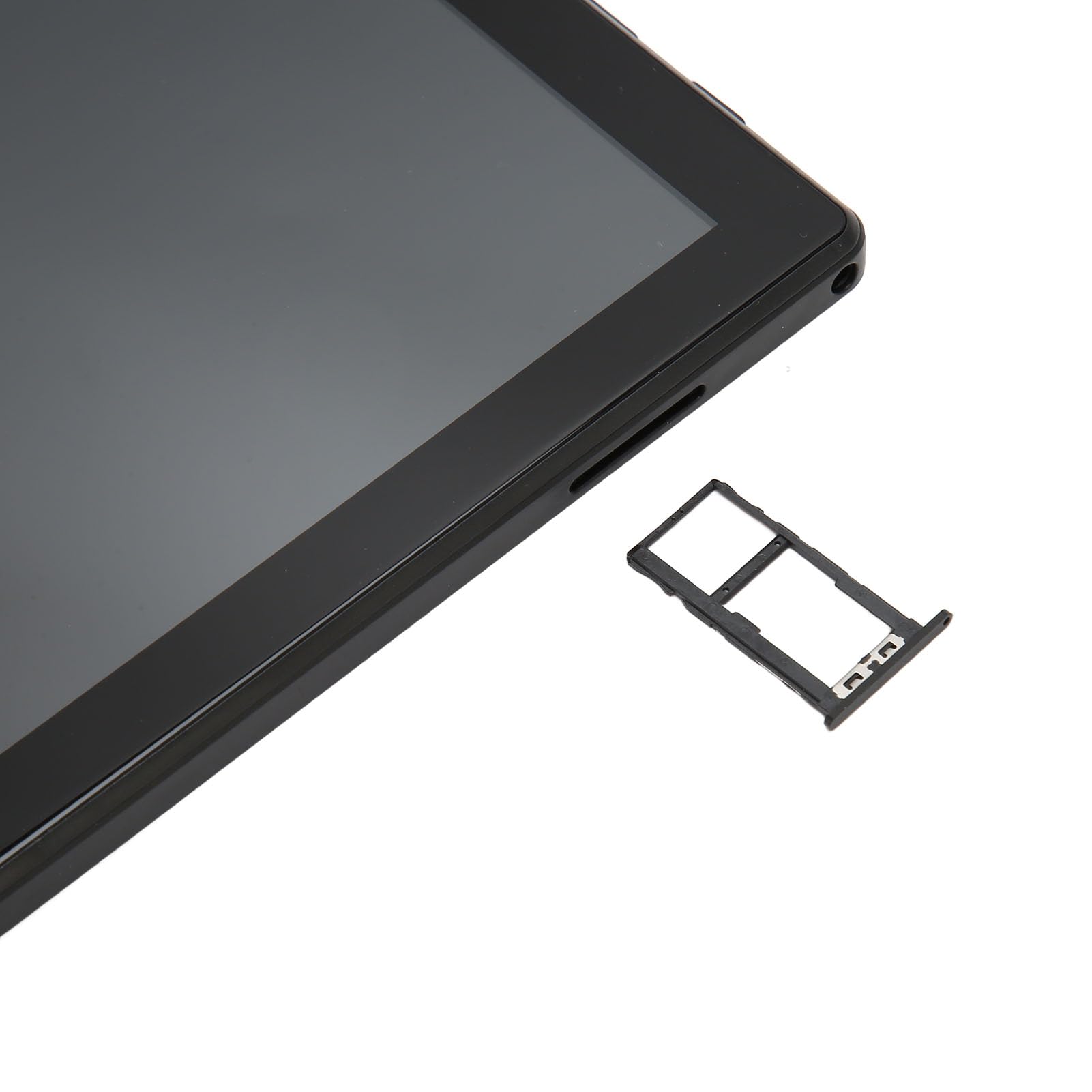 Jopwkuin Tablet PC, 5G WiFi 4G LTE 2 Card Slots 10.1in FHD Office Tablet with Keyboard for Family (US Plug)