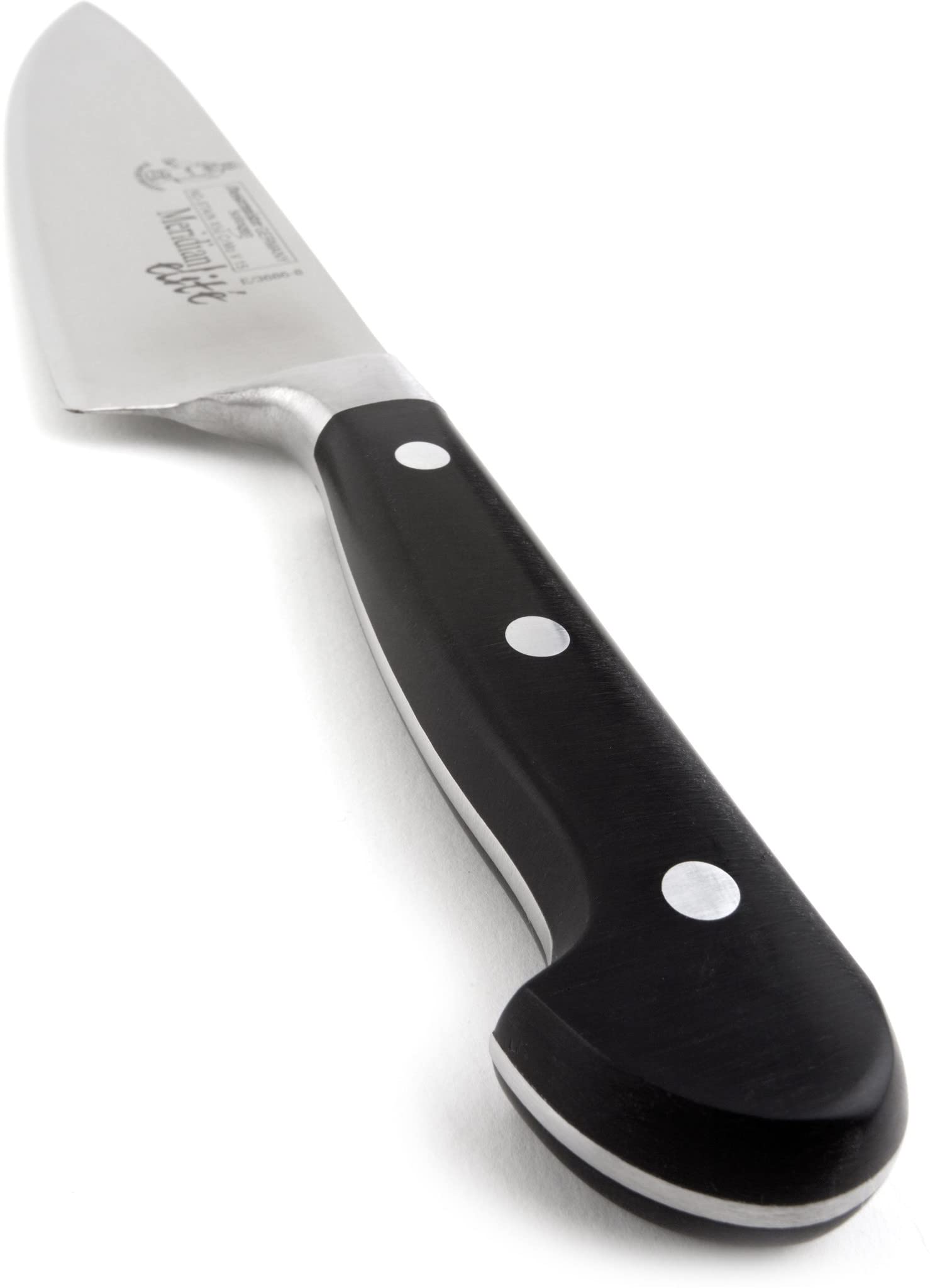 Messermeister Meridian Elite 8” Traditional Chef’s Knife - Fine German Steel Alloy Blade - Rust Resistant & Easy to Maintain