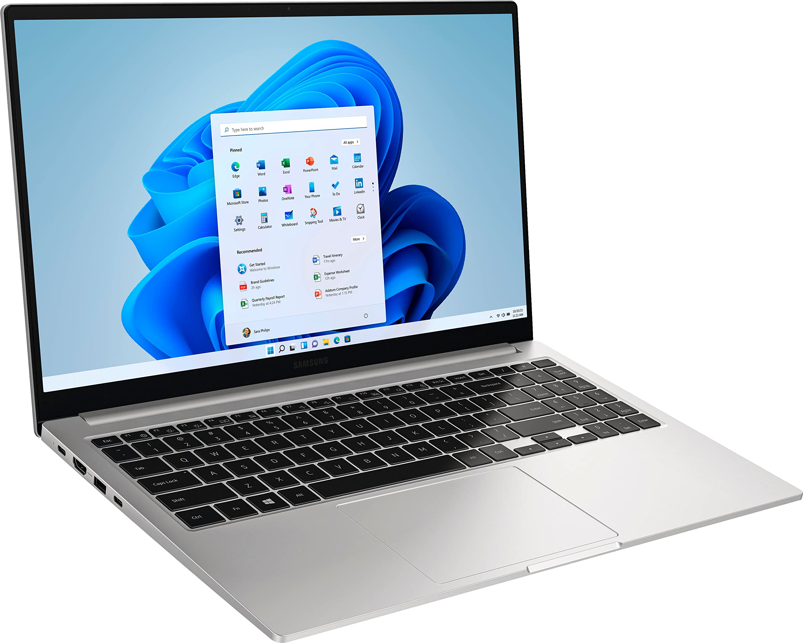 SAMSUNG - Galaxy Book 15.6" LED Touch Screen - Intel® Core™ i7-1165G7-11th Gen - 16GB Memory- 512GB SSD - NP750TDA-XD2US - Mystic Silver - (Renewed)