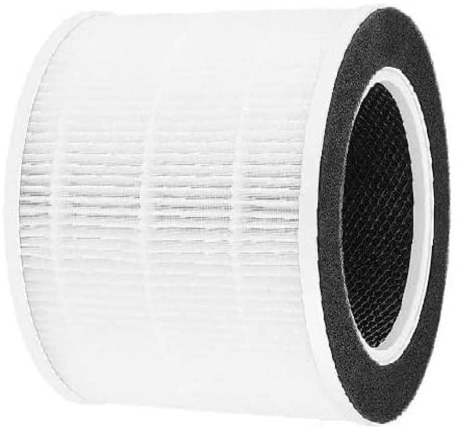 Nispira TD-1500 4-in-1 True HEPA Replacement Filters for Tredy Air Purifier TD-1500, 4 Packs