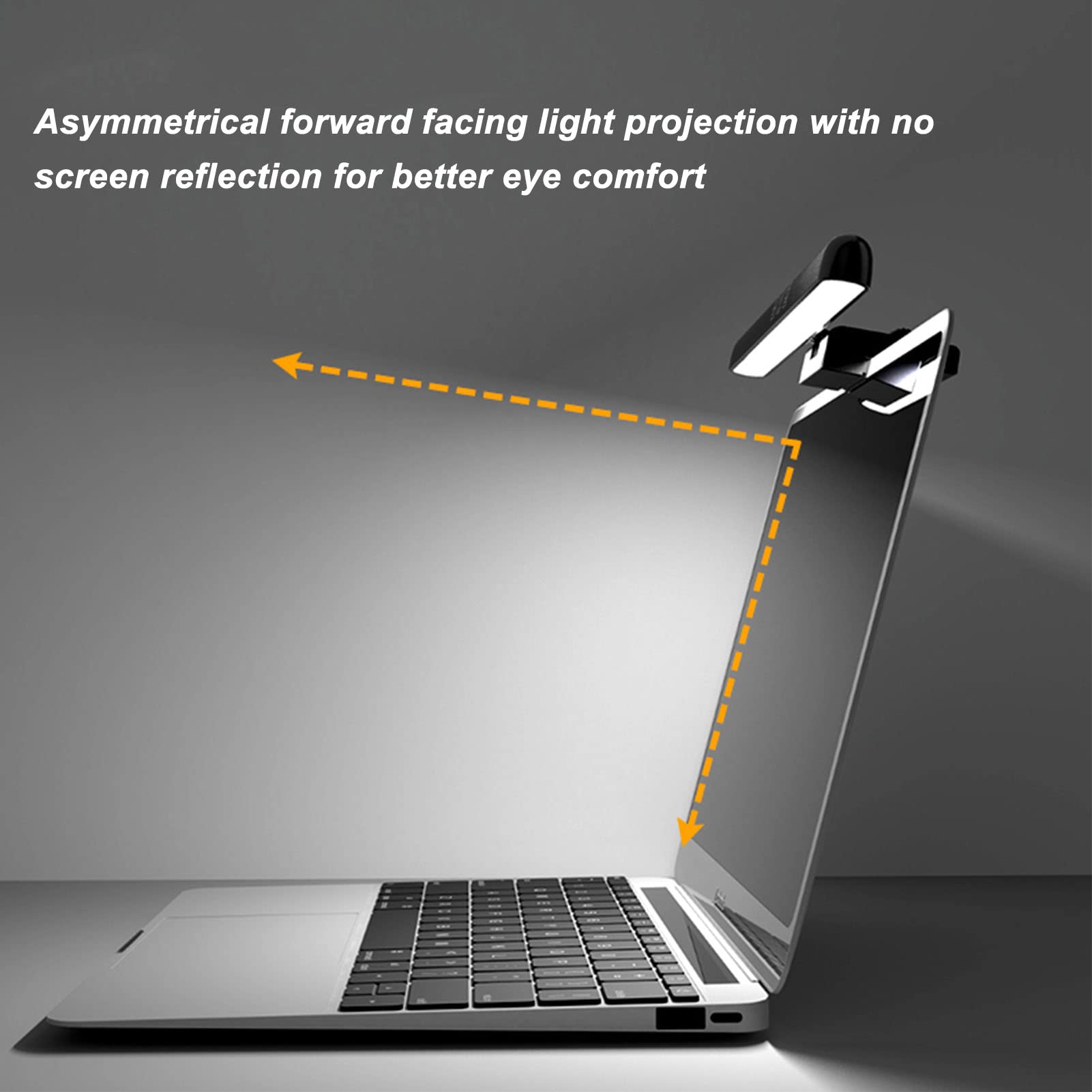 Rosvola Computer Monitor Lamp, Dimmable Touch Control Eye Protection 3 Adjustable Color Temperature PC Monitor LED Bar for Student Business People