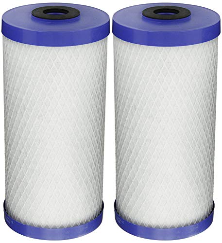 Pentek EP-BB Carbon Block Filter Cartridge, 9-3/4" x 4-5/8", 5 Microns (Pack of 2)