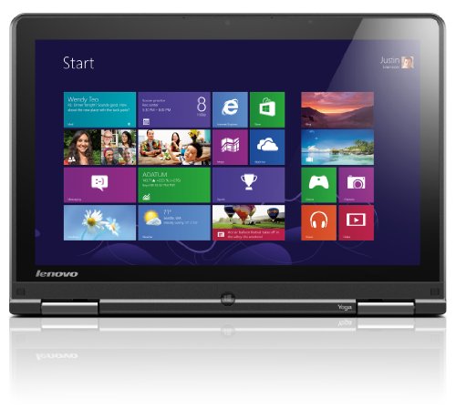 Lenovo ThinkPad Yoga 20CD00BAUS 12.5-Inch Convertible 2 in 1 Touchscreen Ultrabook (1.6 GHz Intel Core i5-4200U Processor, 4GB DDR3, 500GB HDD, 16GB SSD, Windows 8.1) Grey