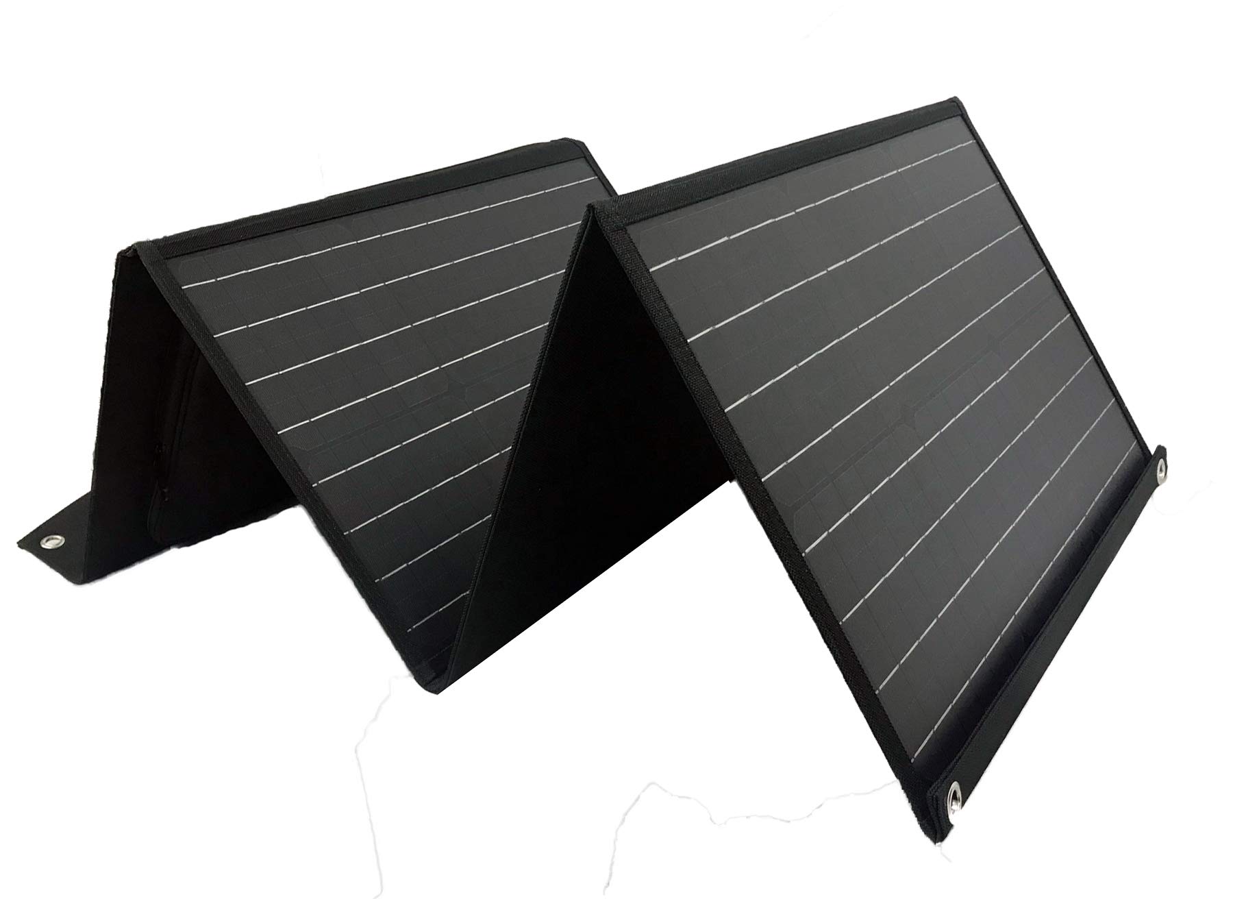 KYNG 120W Solar Panel Charger Portable Solar Panel 120 Watts Foldable Solar, Waterproof, RV Solar Kit, Camping, Fast Charging 18V with 3 USB Ports Charge Any Device
