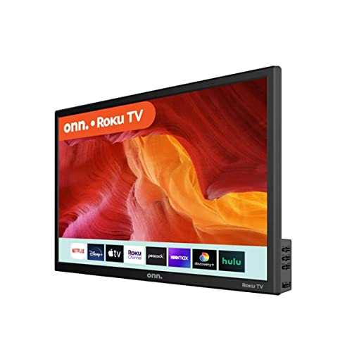 ONN 24-Inch Class HD LED Smart TV 720p Resolution, 60 Hz Refresh Rate, DLED Display + Free Wall Mount (No Stands) 100012590 (Renewed)
