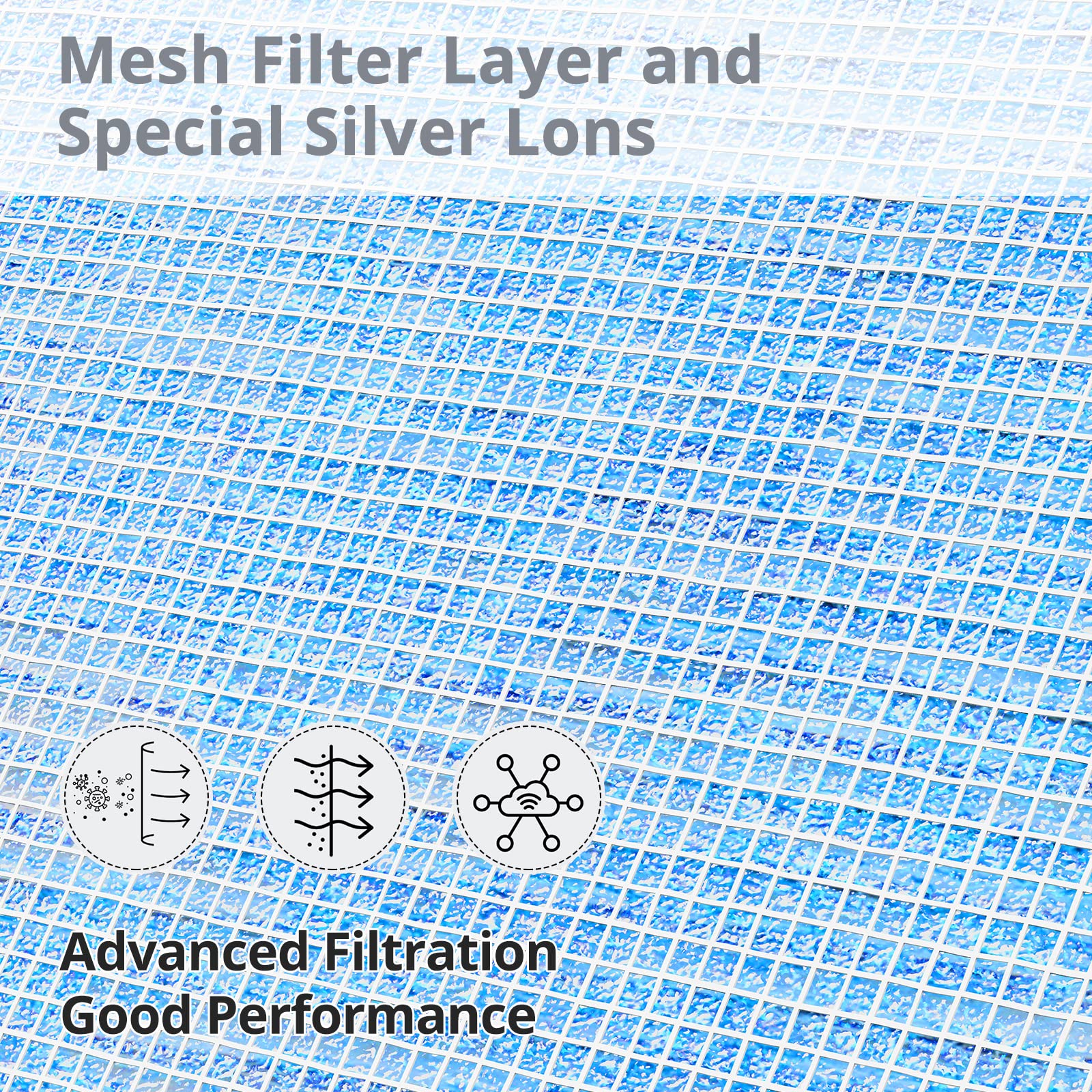 MK04 MG04JH Replacement Filters - Compatible with MK04 MG04JH Air Purifier MK-04 H13 True HEPA Filter, Part No. MK04LX, 2 Pack