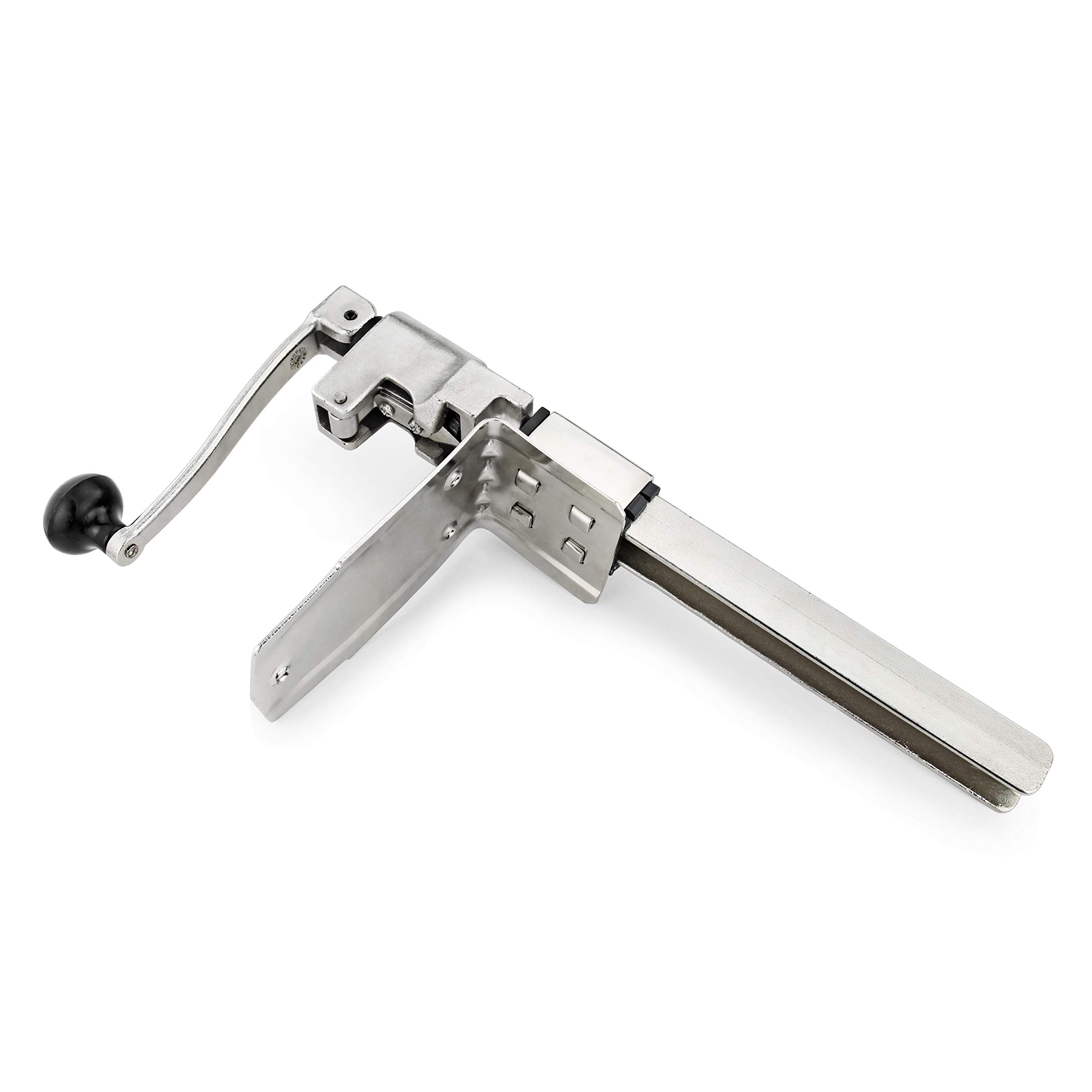 New Star Foodservice 7006841#1 Manual Table Can Opener with Plated Steel Base For Cans Up to 11β Tall
