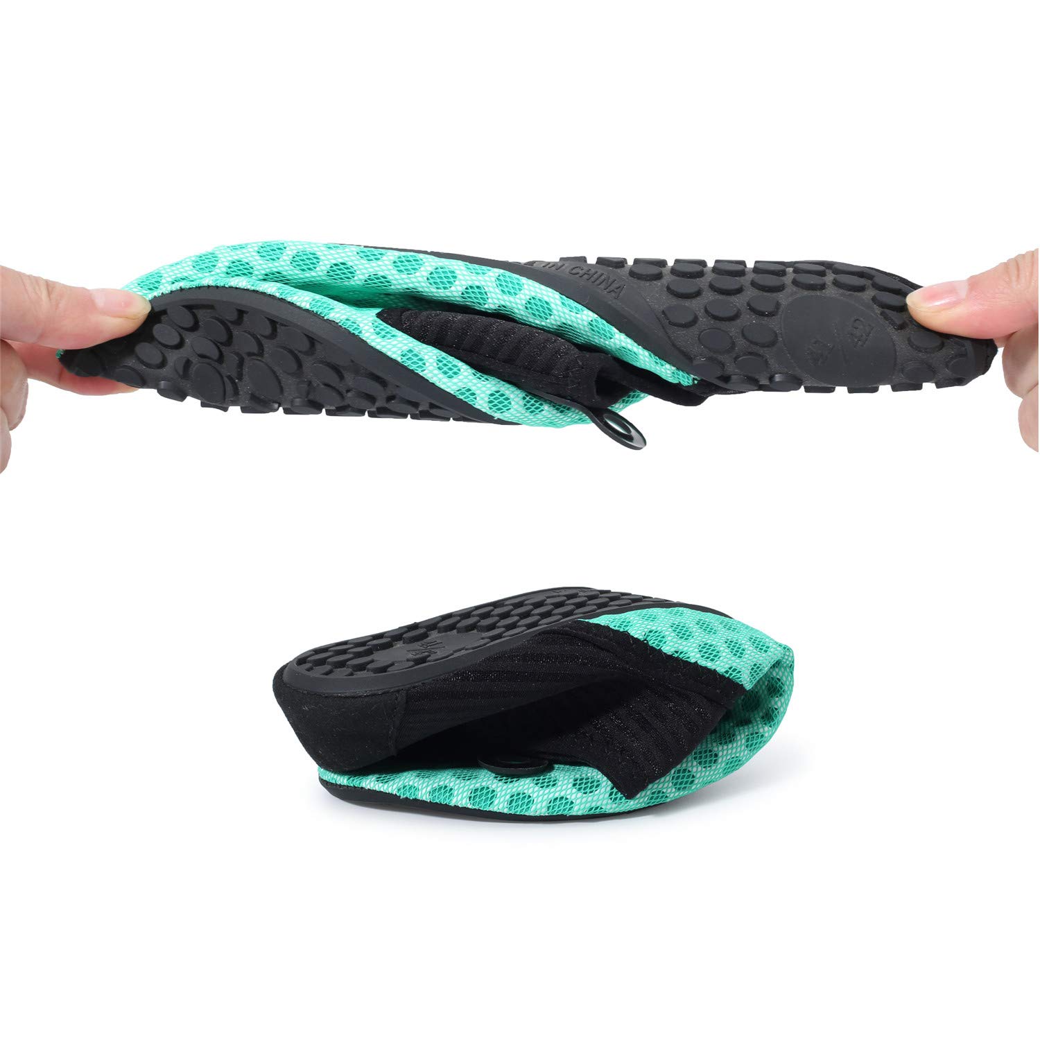L-RUN Womens Water Sports Shoes Outdoor Dot_Blue L(W:8.5-9.5,M:7-7.5)=EU39-40