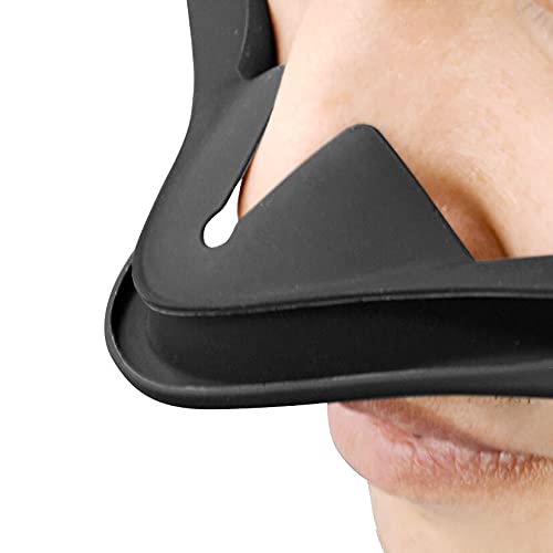 Jayol Silicone Cover for Oculus Quest 2, Sweatproof, Soft and Washable (Face Cover, Black)