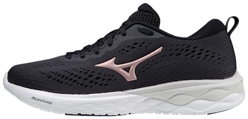 Mizuno Women's Wave Revolt 2 Training Shoe, Black-White, 9