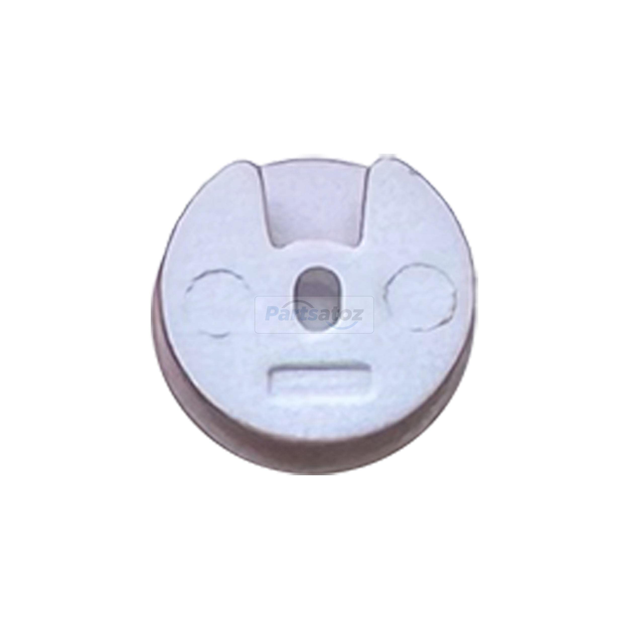 Partsatoz Pack of 4 3D Analog Joystick Button Control Cover Thumbstick Circle Pad Cap Replacement for Nintendo 2DS 3DS 3DS XL LL New 2DS XL New 3DS New 3DS XL LL - White