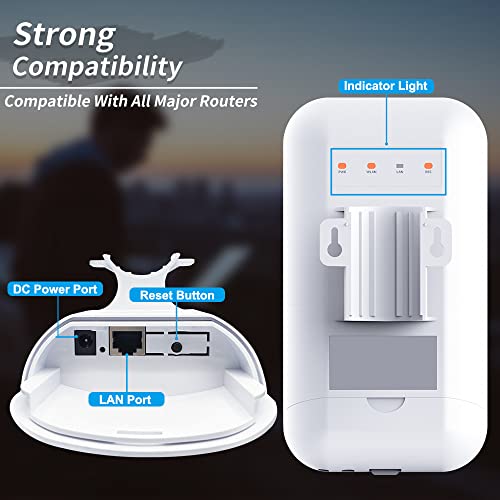 Outdoor WiFi Extender 1 Pack + RGB Smart Fairy Light 1 Pack