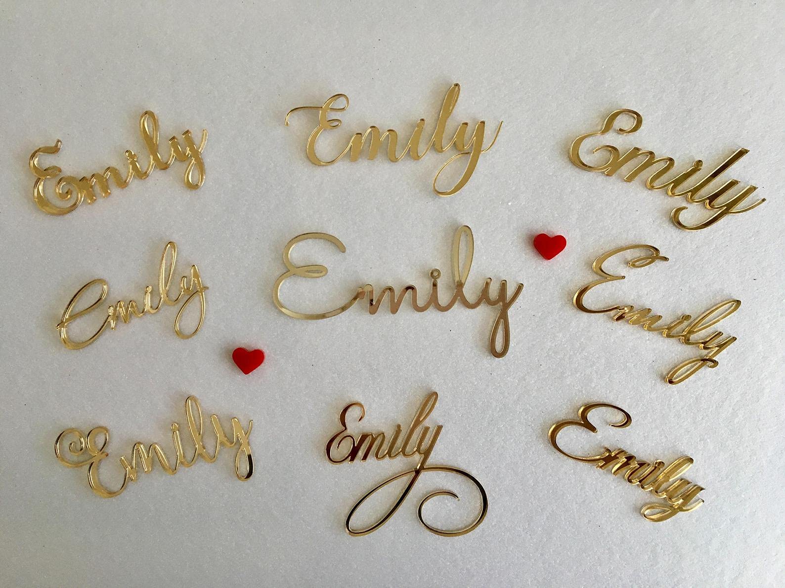 Personalized Wedding Signs Acrylic Place Cards Place Name Settings Wooden Custom Guest Table Names Laser Cut Name Formal Wedding Invitation Escort Cards Wood Bride Groom Party Decorations Event Decor