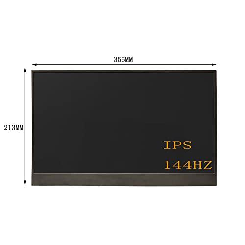 Portable Display, 1080P/144HZ High-end Gaming Screen, Notebook Mobile Screen Projection and External Portable Display, Free Leather Case (Color : HDMI)