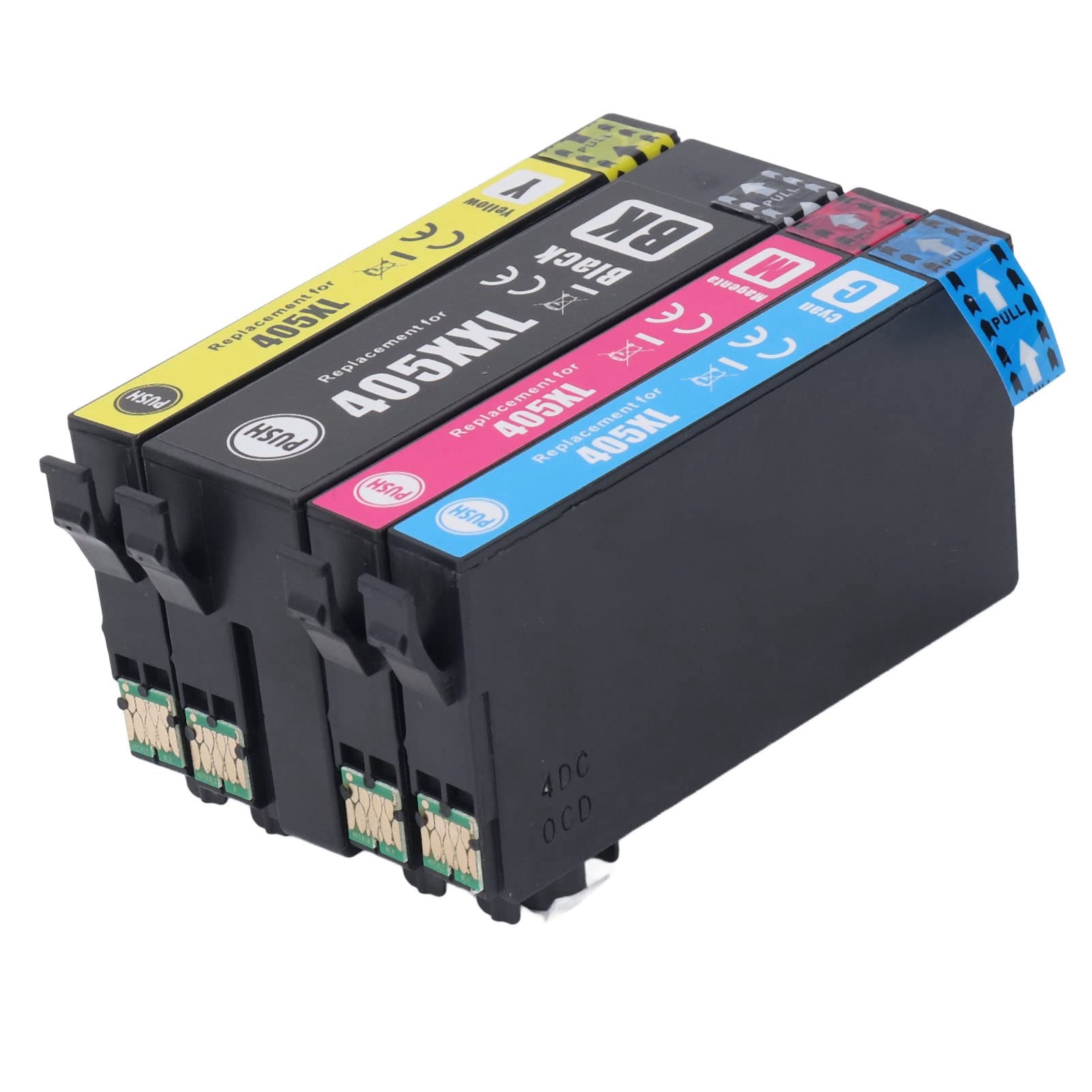 Printer Ink Cartridge,4 Colors Desk Photo Printers for Workforce Pro WF 3820DWF