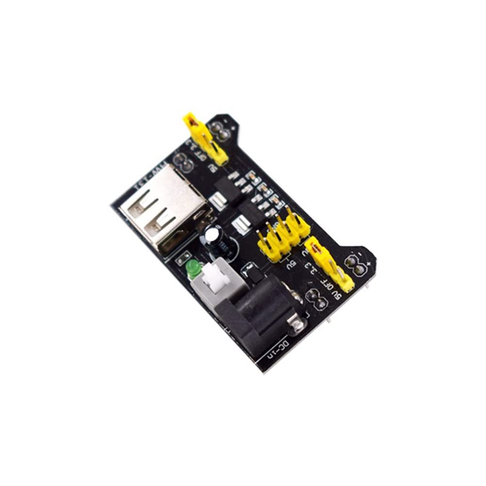 PRIZOM 1Pcs MB102 Breadboard Dedicated Power Module Compatible 5V 3.3V Solderless Bread Board DIY