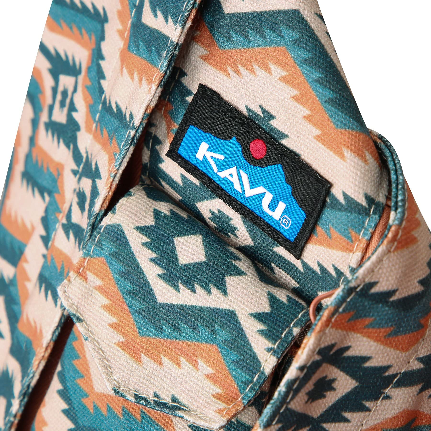 KAVU Mini Organic Rope Bag Sling Crossbody Backpack - Stencil Trace