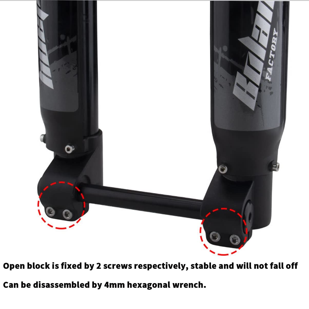 MTB Bike Front Fork 26 27.5 29 Inch Bicycle Inverted Air Fork 140mm Travel Rebound Adjust Fit Mountain/Road Bike