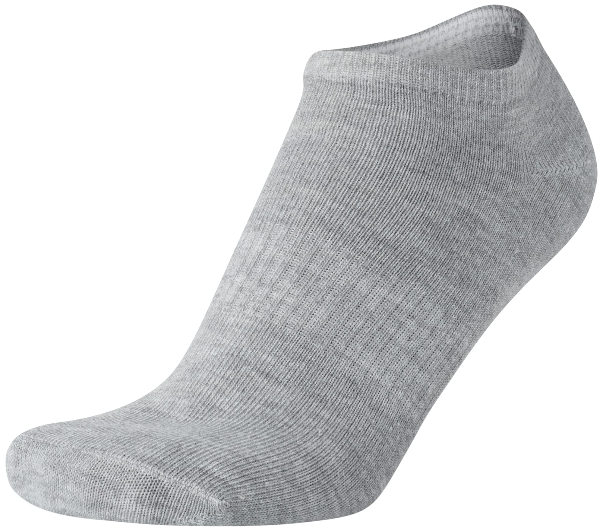 New Balance Women’s Athletic Socks – Lightweight Low Cut Ankle Socks (10, 20 Pack), Size 4-10, Grey/White (10 Pack)