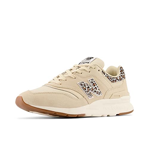 New Balance Women's 997H V1 Sneaker, Sandstone/White, 8