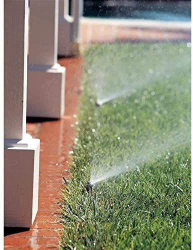 Rain Bird 1804APNP Professional Non-Potable Water Pop-Up Sprinkler, Adjustable 0° - 360° Pattern, 8' - 15' Spray Distance, 4" Pop-up Height, Purple Cap