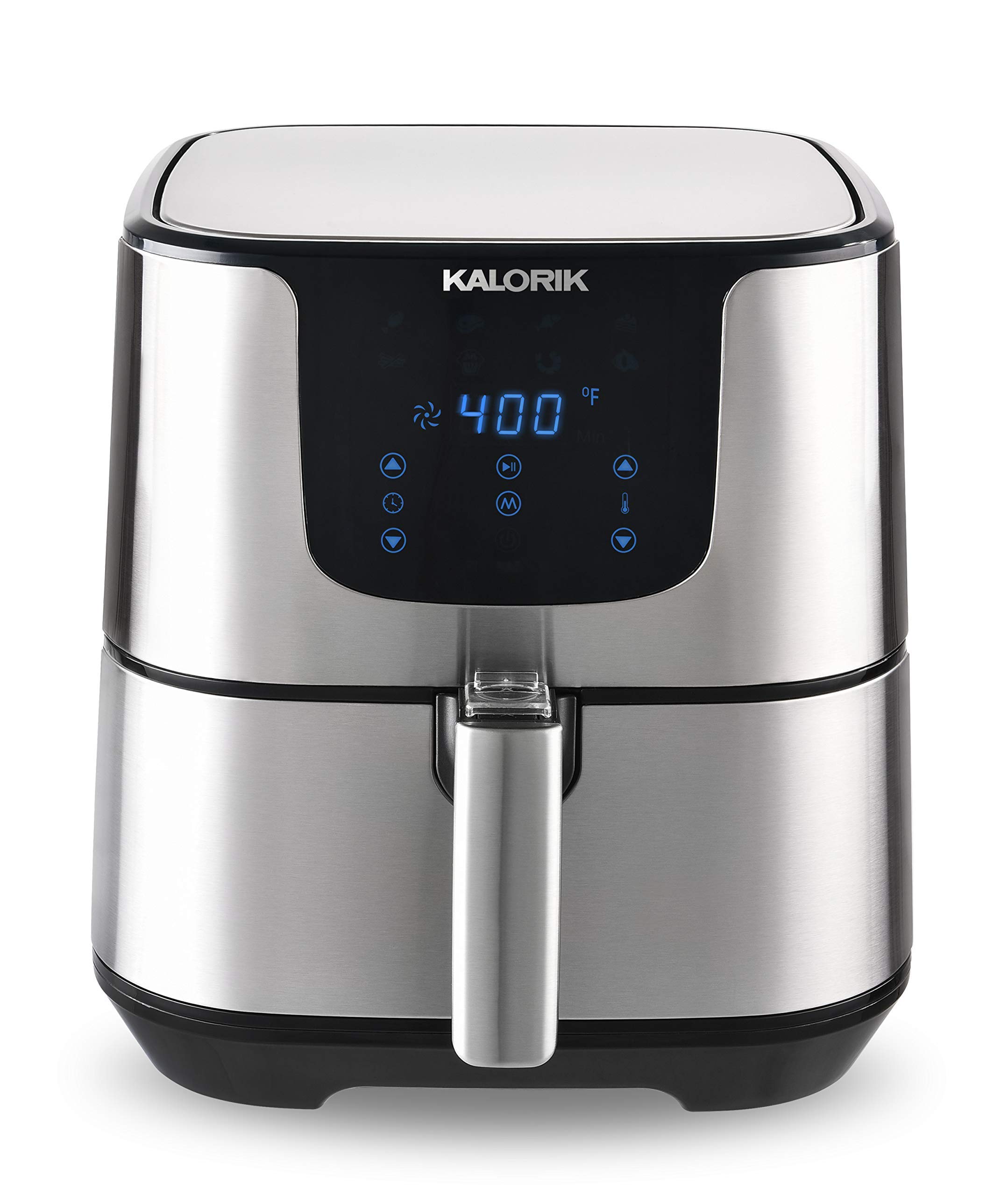 Kalorik 5.3 Quart XL Air Fryer Pro with Digital Touch Screen (Renewed)