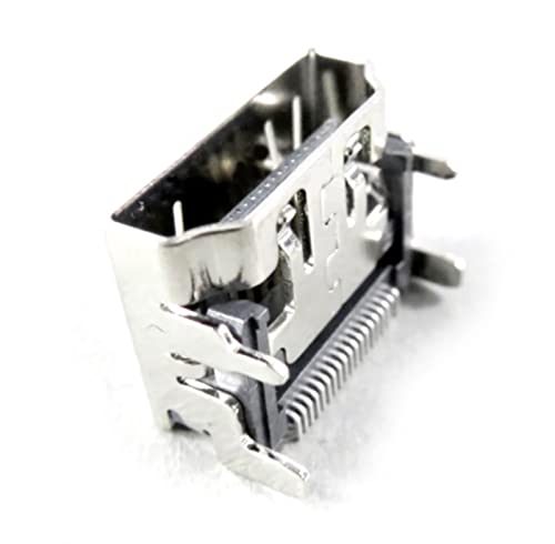 New for Xbox360 HDMI Port Replacement, Compatible with for Xbox 360 Fat Video Gaming Console, HD Socket Plug Jack Interface Connector Repair Fix Parts Accessories