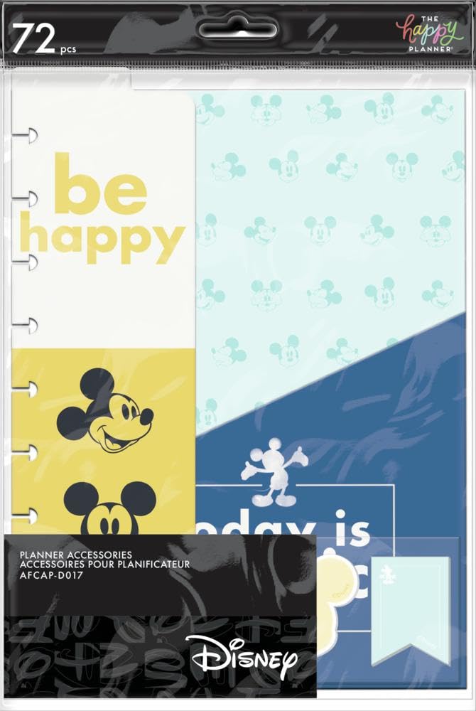 Me & My Big Ideas Disney Happy Planner Access, Colorblock Mickey