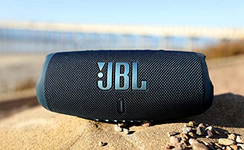 JBL CHARGE 5 - Portable Waterproof (IP67) Bluetooth Speaker with Powerbank USB Charge out, 20 hours playtime, JBL Partyboost (Blue)