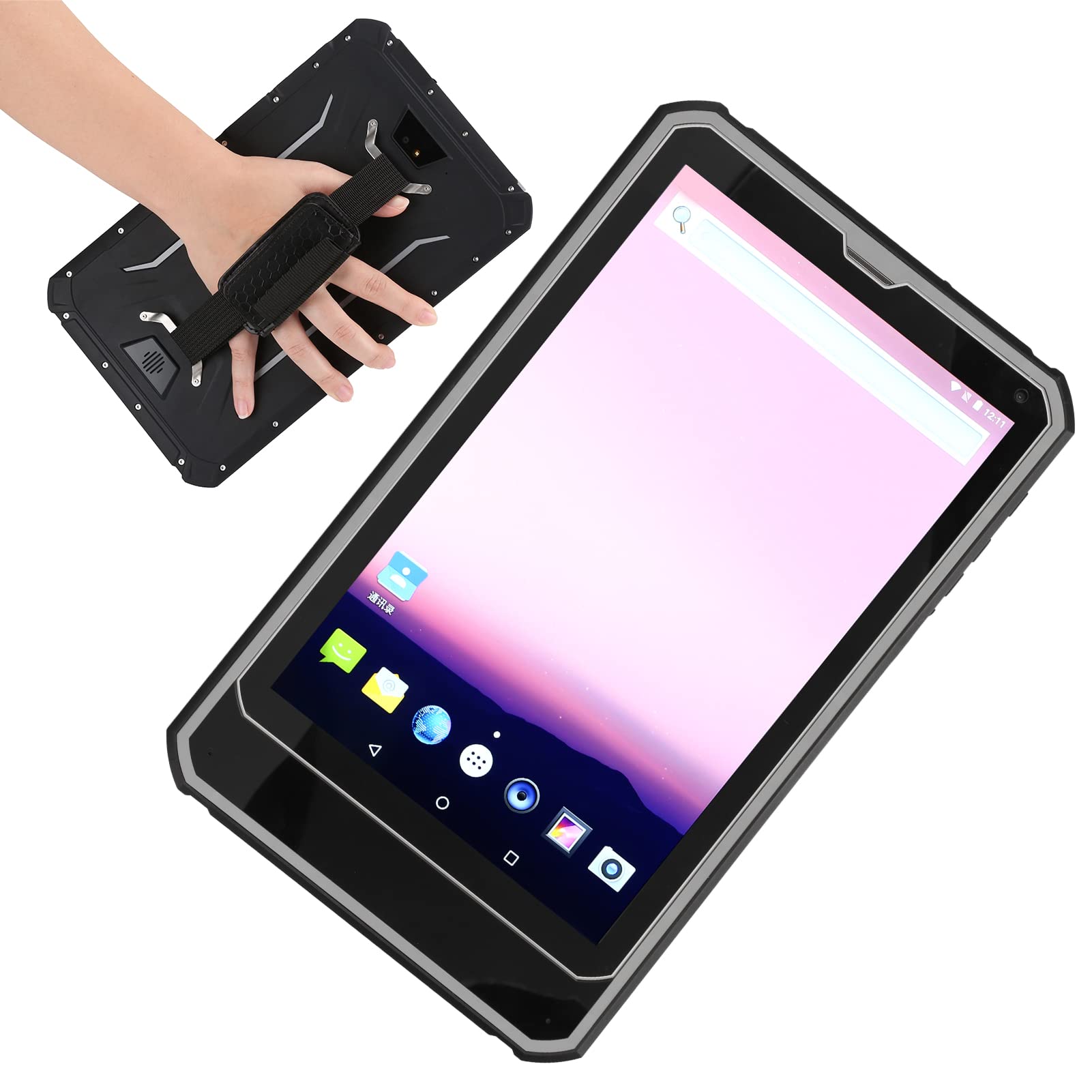 Rugged 10.1 Inch Tablet Tablet Holder 4G Net 100240V Rear Camera 13.0MP AF IP68 Waterproof 4GB RAM 128GB ROM for Industrial Storage (US Plug)
