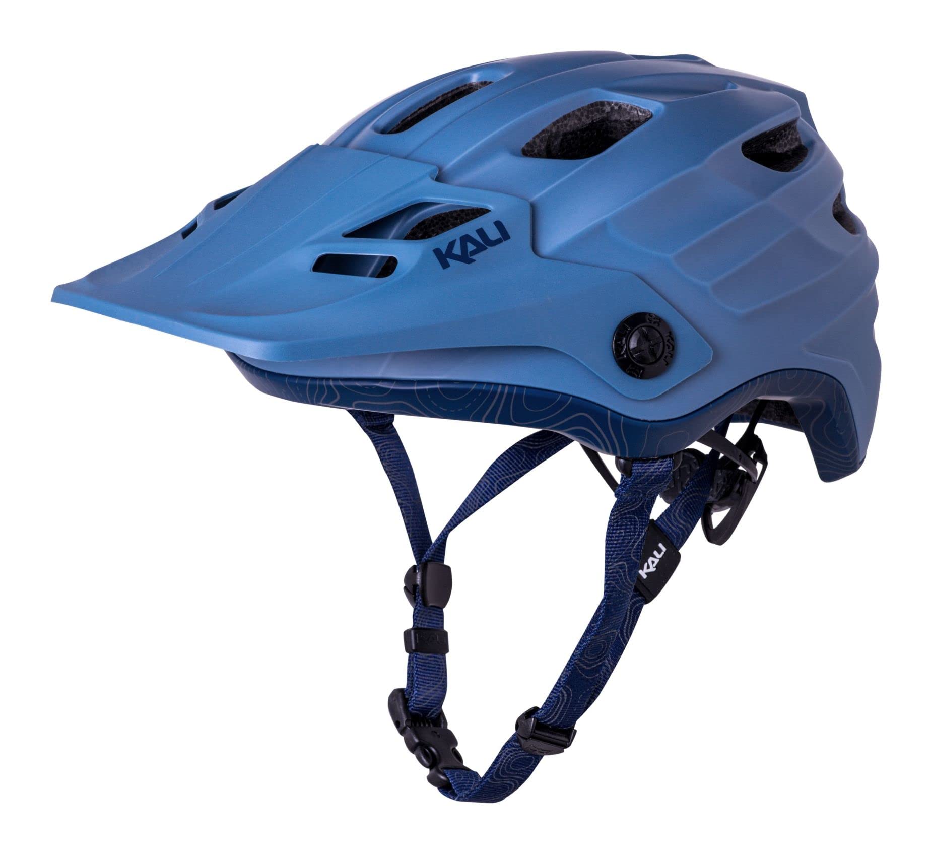 Kali Protectives Maya 3.0 Cycling Helmet for Adults; in-Mould Mountain Bike Helmets for Men and Women Equipped with LDL, Flexible Visor, Bug Liner, and Frequency Fit System