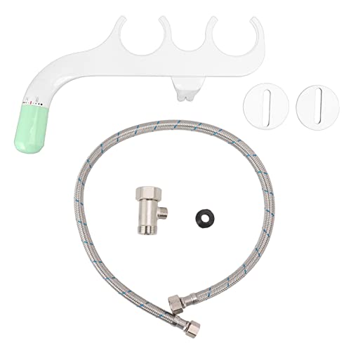 Ultra Slim Bidet Attachment, Easy Installation, Washer with 7/8 Copper Tee for Toilet