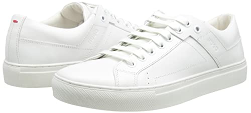 HUGO Men's Futurism_Tenn_lt Sneakers, White White 100, 10