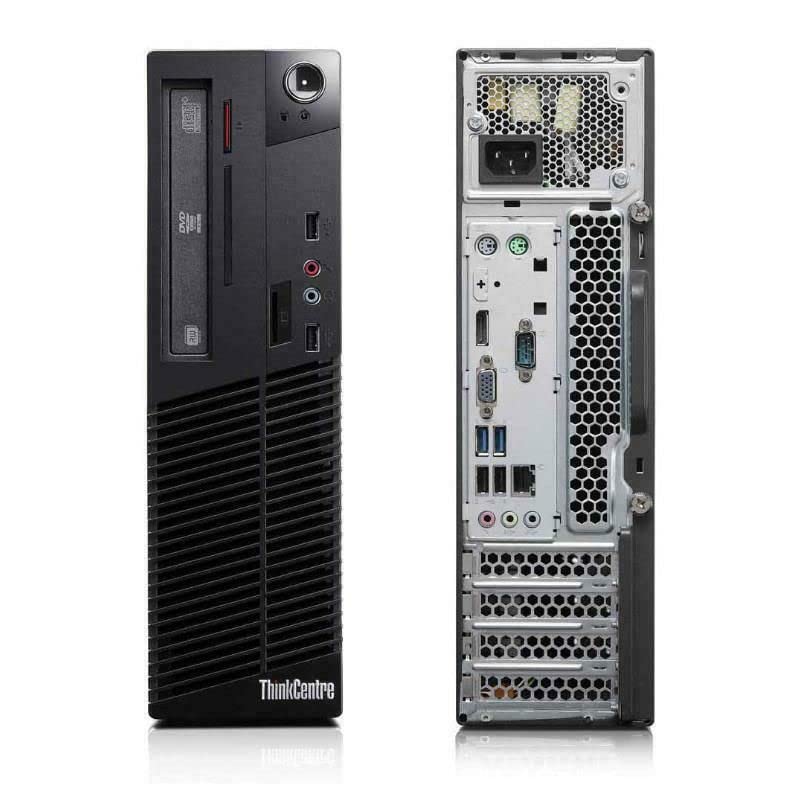 Lenovo Business Desktop Computer i7 Tower PC, 16GB RAM, 2TB Hard Drive, DVD, VGA, DP, Wireless Keyboard Mouse, Windows 10 Pro (Renewed)
