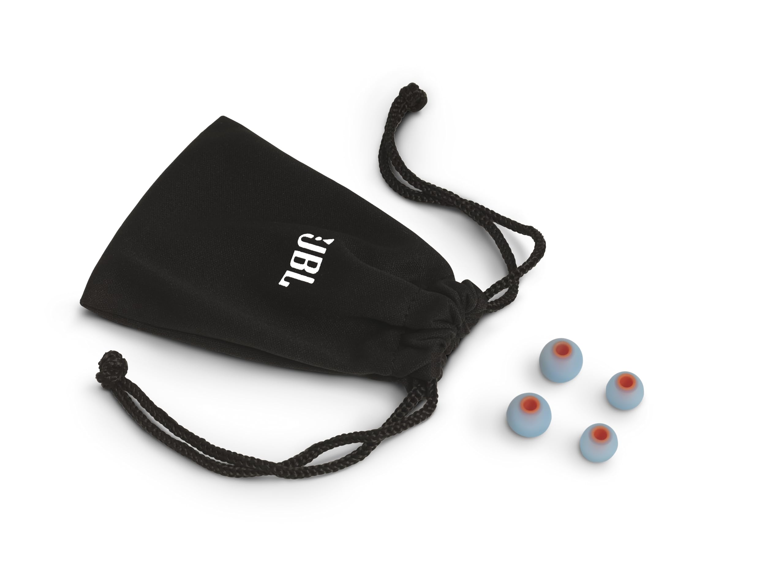 JBL T210 Pure Bass in-Ear Headphones with Microphone - White