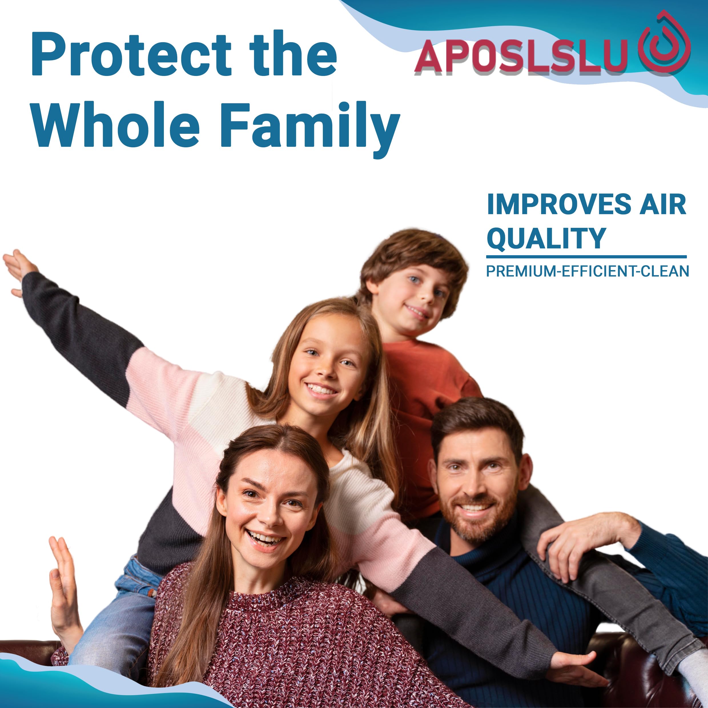 Replacement Filter Hepa O 1712-0100-00 (2 pack). Accessories Compatible With Winix A230 And Winix A231 Air Purifiers. APOSLSLU Freshness And Comfort in Your Home.