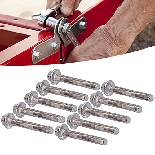 Screw Assortment, M5 10/12/16/20/25/30/35/40mm Screw Kit for Worker for Hex Bolts for Machinery Industry for Handyman(M5*35)
