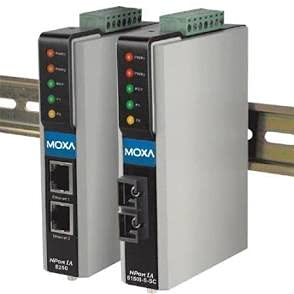 NPort IA-5150-S-SC-T-IEX, Ind Device Server, 1-Port RS-232/422/485 to 1 100BaseF(X) Single-Mode Port, SC, -40 to 75°C, IECEx