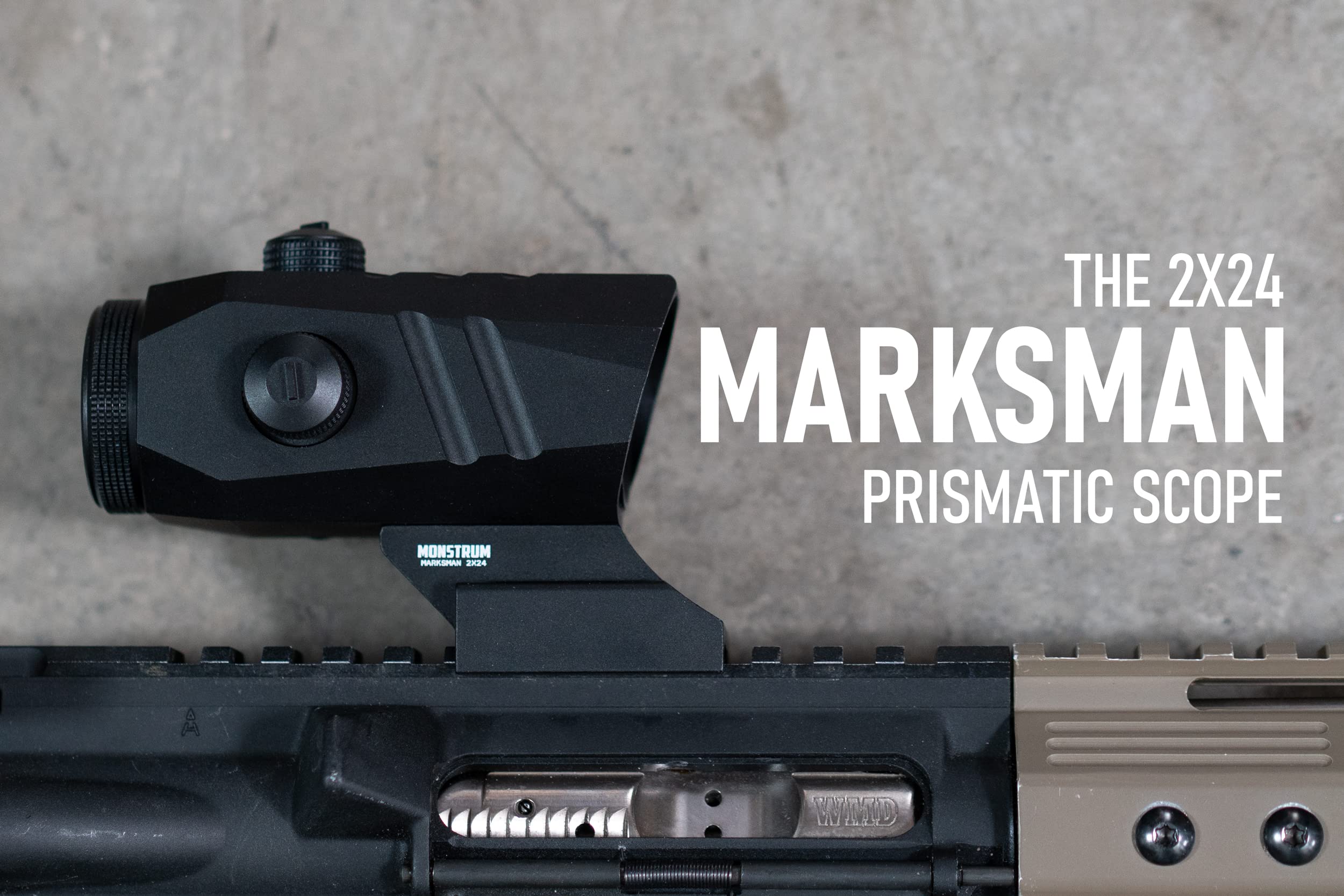 Monstrum Marksman G2 2X Micro Prism Scope | Black