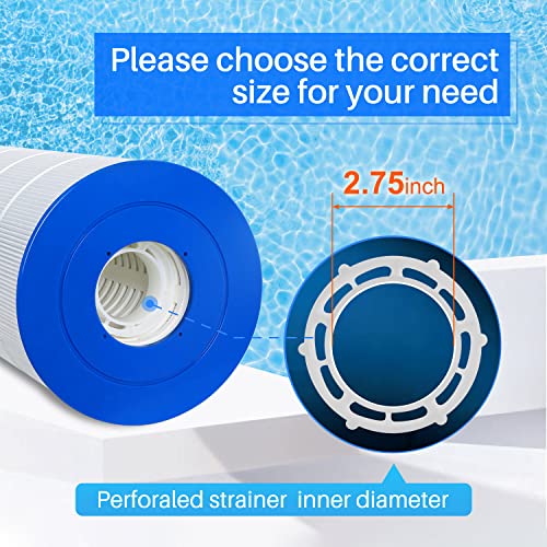 POOLPURE PA150S Pool Filter Replaces Hayward CX150XRE, Hayward SwimClear C150S, PA150S, Ultral-D4, 150 sq.ft Filter Cartridge 1 Pack