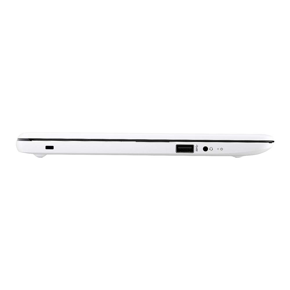HP 2021 Stream 11.6" HD Laptop Computer, Intel Celeron N4000 Processor, 4GB RAM, 64GB eMMC, 1-Year Office 365, Webcam, Intel UHD Graphics 600, Bluetooth, Windows 10 S, White, 128GB SnowBell USB Card
