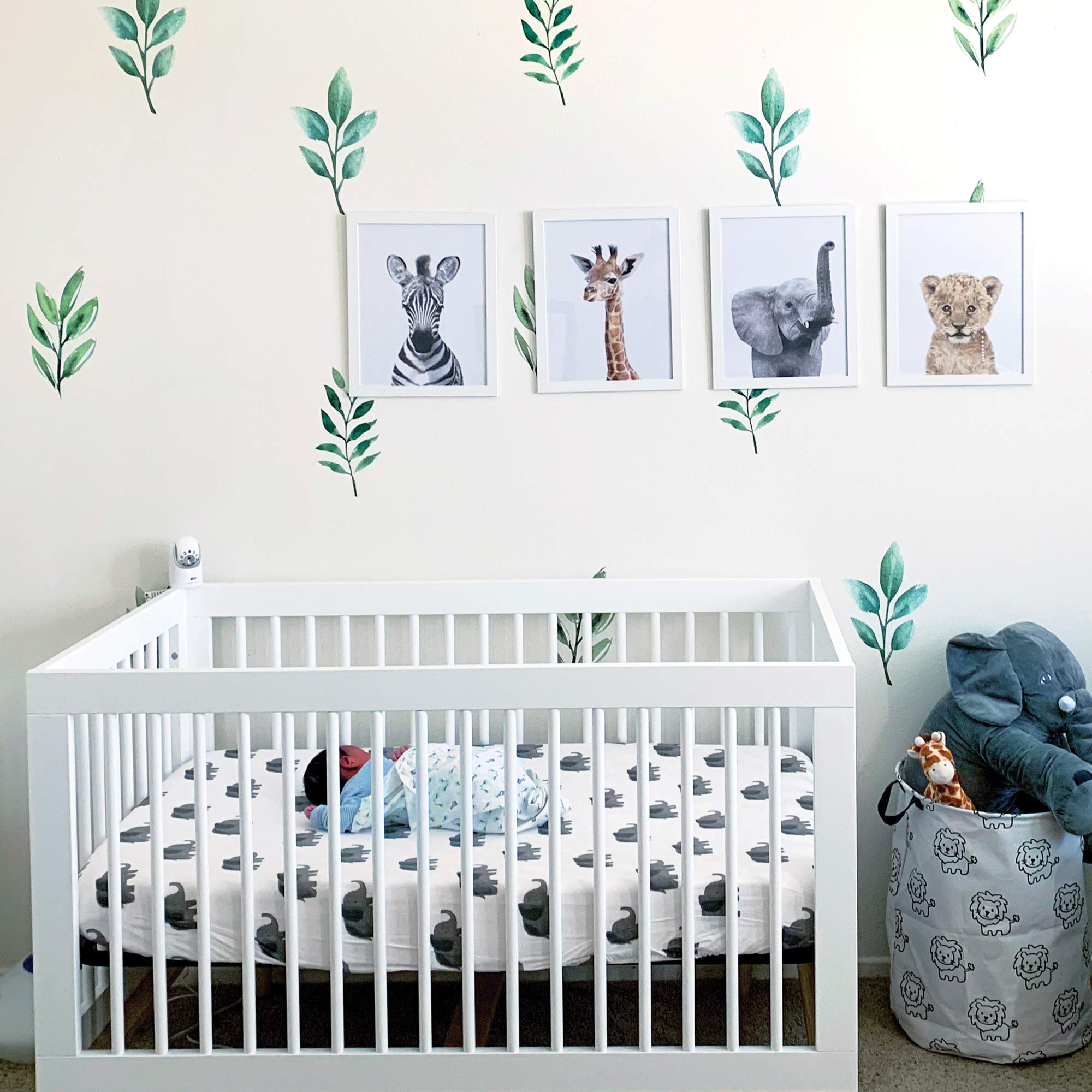 Little Sleepy Head Waterproof Crib Mattress Pad, 2” Ventilated Soft Memory Foam Topper for Toddler Bed Mattress or Crib Padding, Removable Washable Non-Slip Cover
