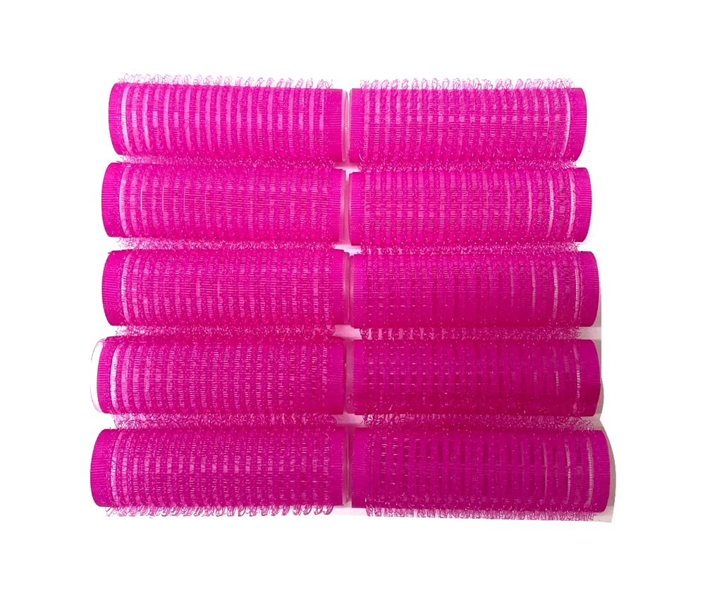 Small Colors Self Grip Hair Rollers 10PC