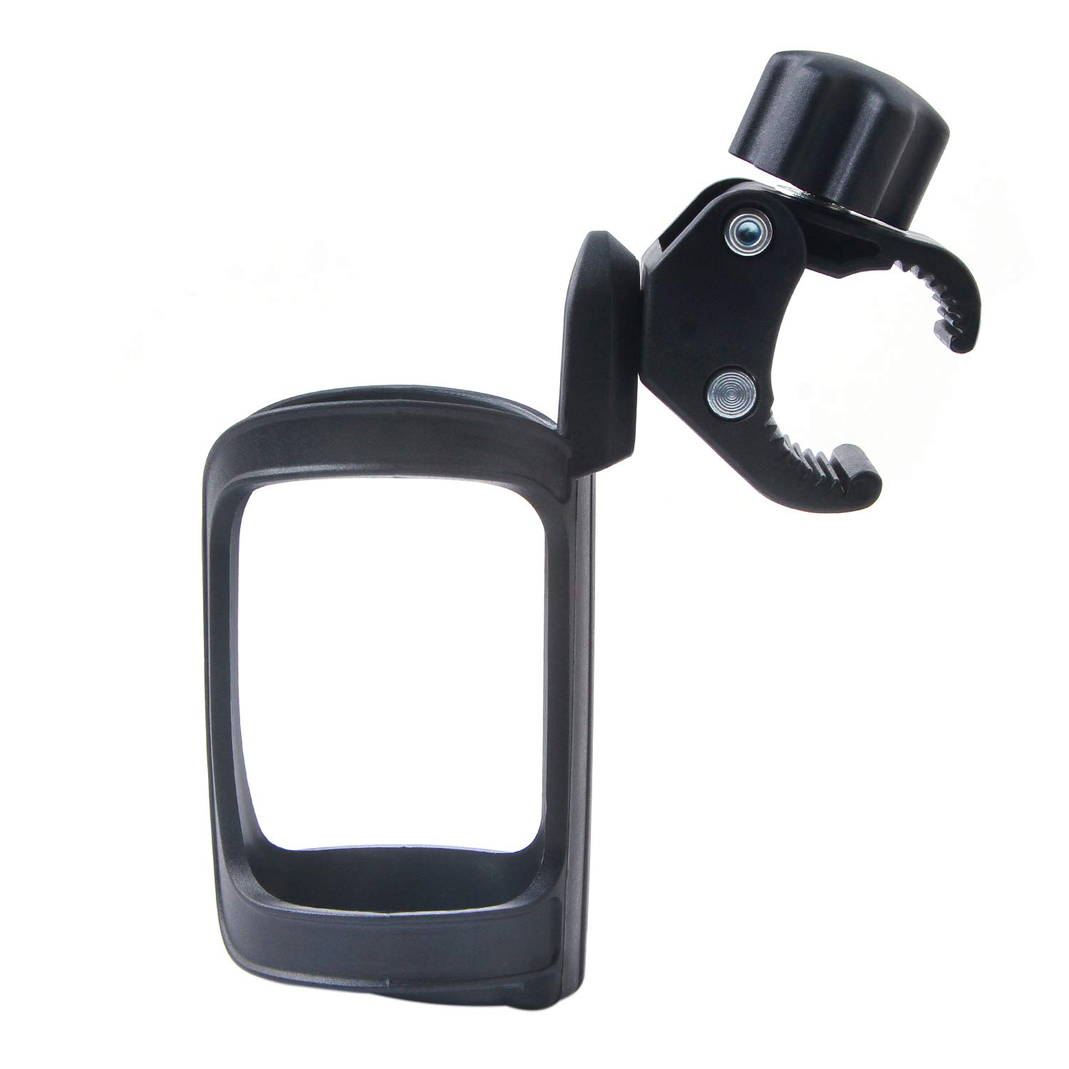 Joyooss Stroller Cup Holder, Universal Cup Holder with Adjustable Clamp, Suitable for Bike, Wheelchair, Walker, Shopping Cart, 2 Pack