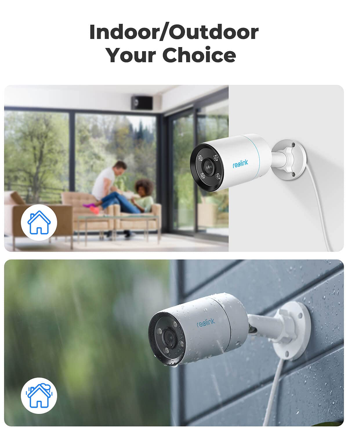 REOLINK 4K Security Camera System, 8pcs H.265 PoE Security Cameras Wired with Person/Vehicle Detection, Two-Way Talk, Spotlights, 8MP 16CH NVR with 3TB HDD for 24-7 Recording, RLK16-812B8-A (Renewed)