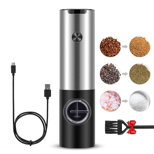 Rechargeable Electric Salt and Pepper Grinder