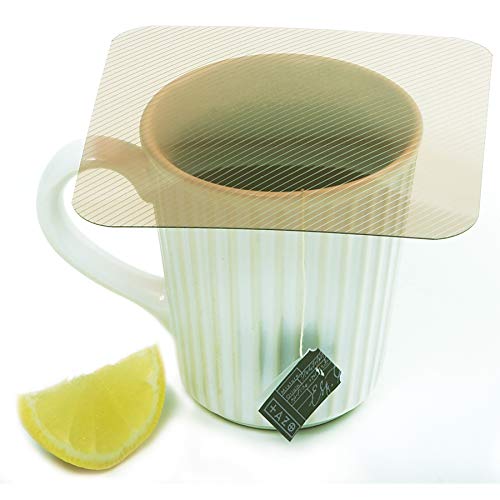 Norpro 4 Piece Amber Micro Cover Set, 9 IN, As the picture shown